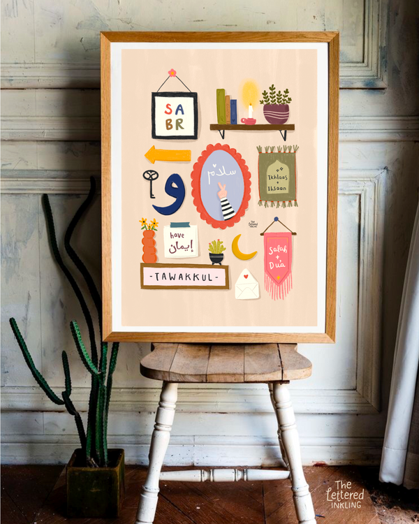 Islamic Collage – The Lettered Inkling